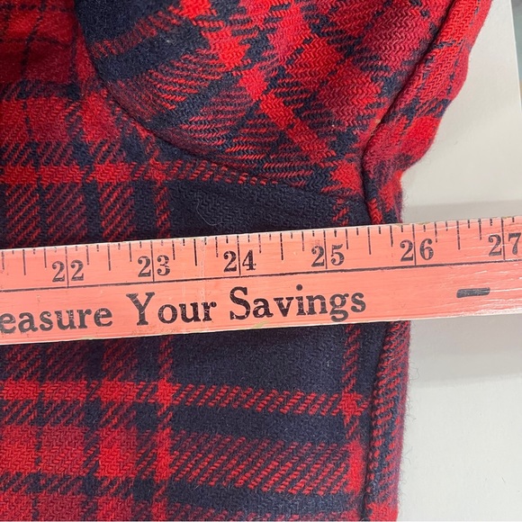 Pendleton | Jackets & Coats | Vintage 7s Pendleton Xl Wool Hunting Jacket Red Plaid Shacket ...